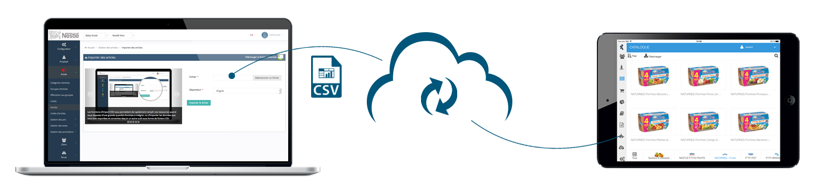 Integration Csv 1 Valomnia
