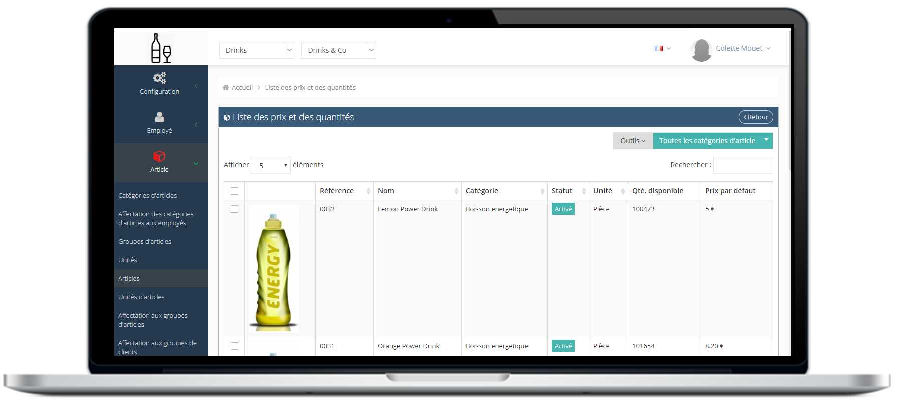 Prix stock Valomnia - Valomnia